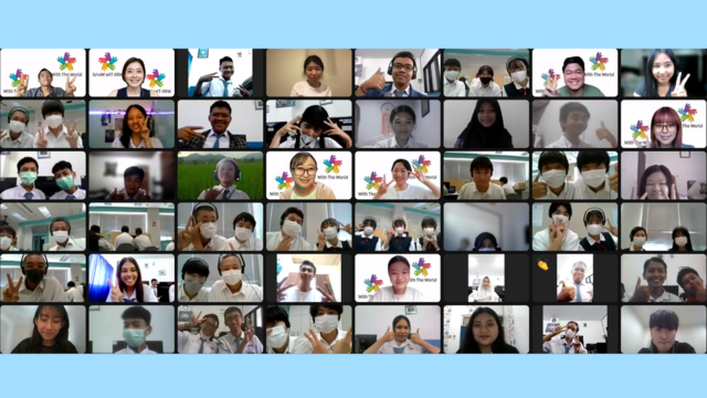 Our program was posted on the Seisho Kaichi HP! | With The World